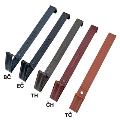 DOPLNKY PRE ŠIKMÉ STRECHY | Protisnehová zábrana Bramac (ČH) červeno ...